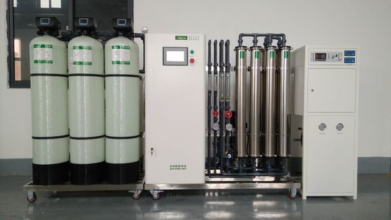 50L EDI Purified Water System Double RO System + EDI Plant Water Treatment