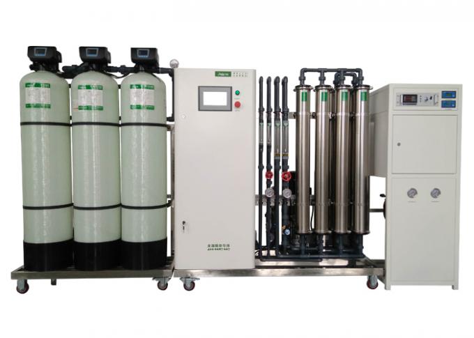 EDI System Double Pass RO System Water Plant For Hospital